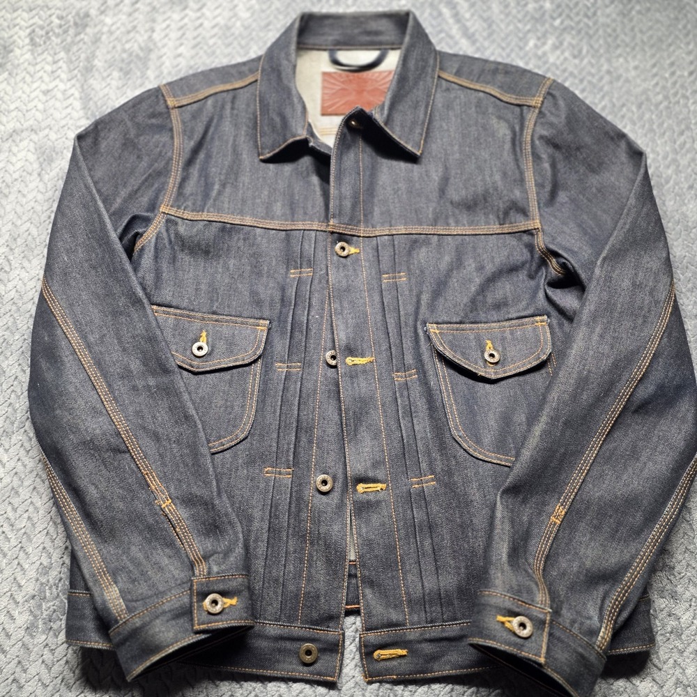 Brave Star Selvage The Badlands Jacket Men's L Indigo… - Gem